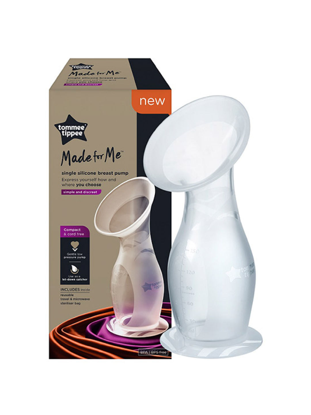 Tommee Tippee Made for Me Single Silicone Pump | edamama